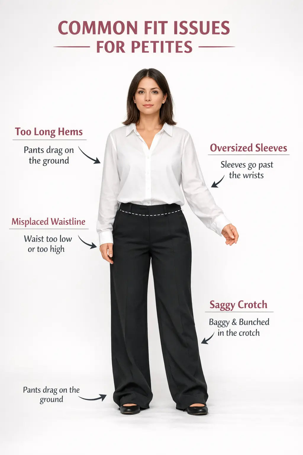 Common Clothing Fit Issues for Petite Women and How to Solve Them ...